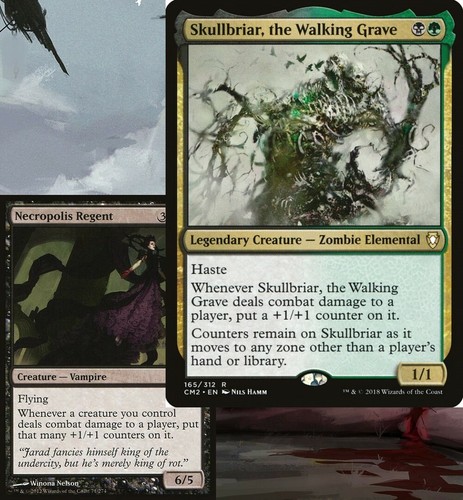 Skullbriar, the Walking Grave Commander EDH Deck Proliferate MTG Ready ...