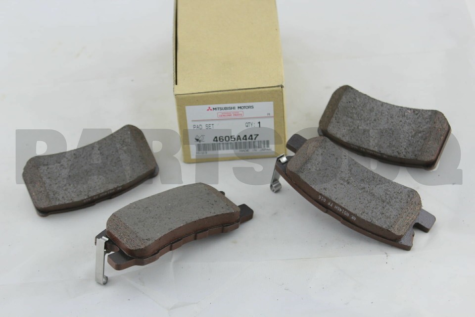 4605A447 Genuine Mitsubishi PAD SET RR, BRAKE | eBay