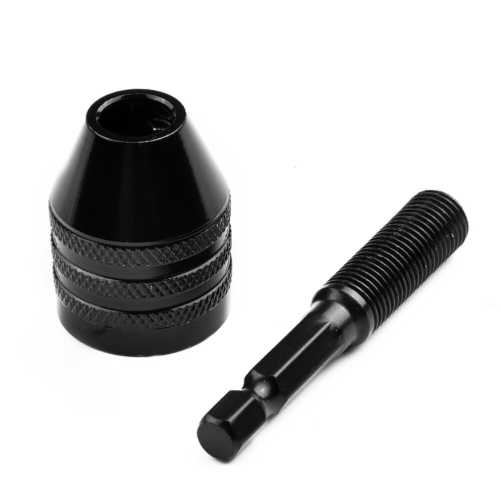 Mini Keyless Chuck Drill Chuck 0.8-8mm With 1/4 Hex Adapter Accessories ...