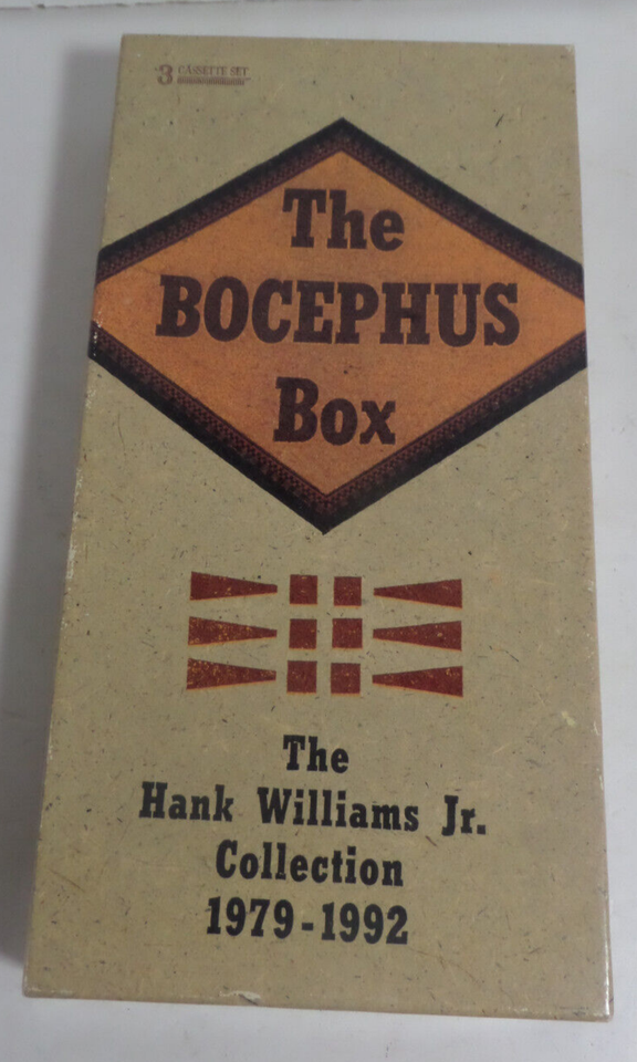 Bocephus Box Hank Williams Jr. collection 1979-92 3 cassette tapes and ...