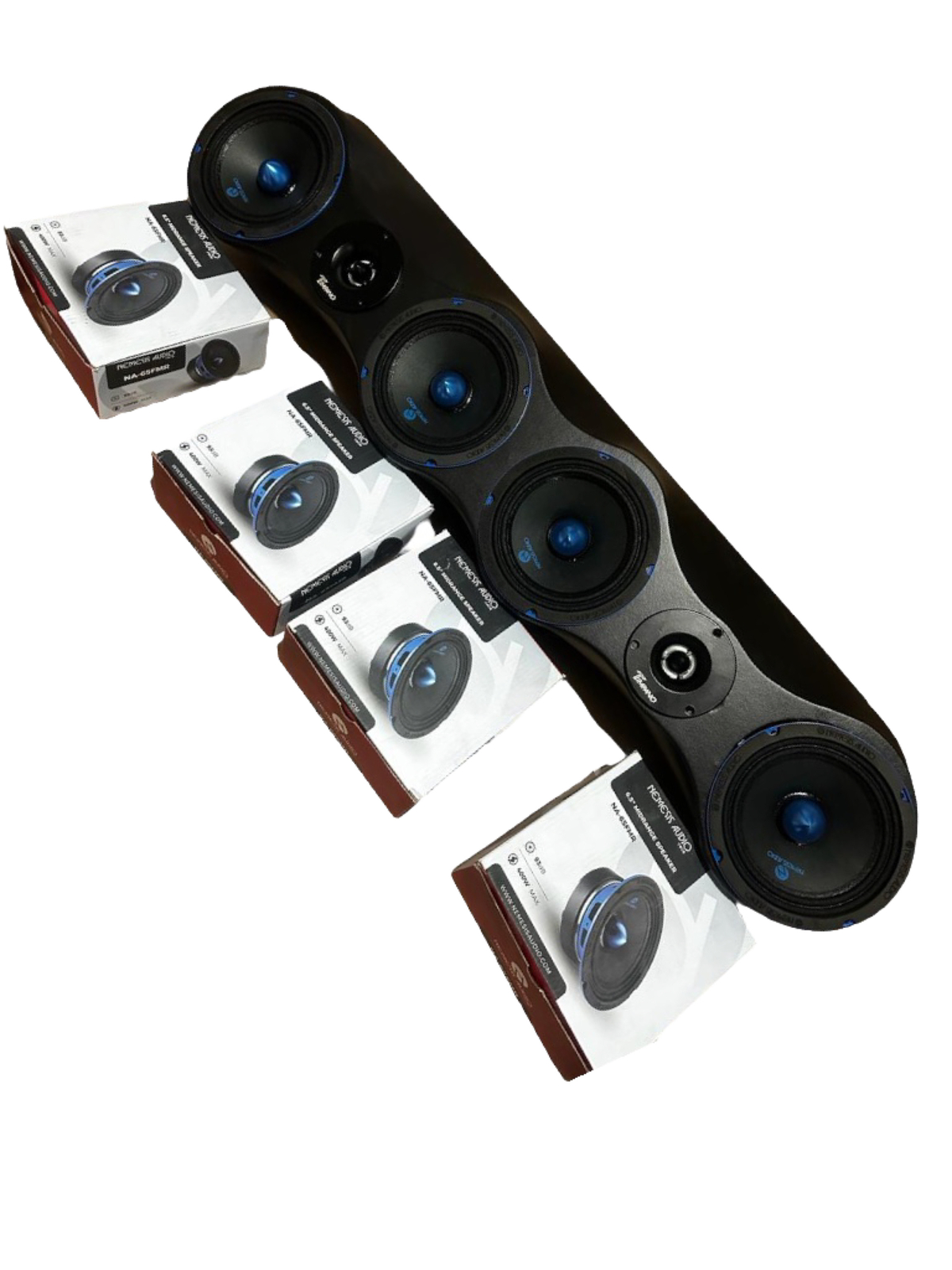 Universal 38” Sound Bar Pod + 4 Mid Nemesis Pro 6.5 Great Deal Package ...