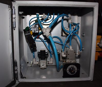 Pneumatic sequencer cabinet enclosure control VFA3130-02 SMC Valves ...