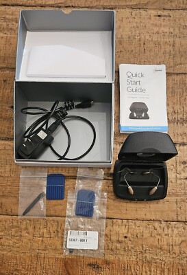 Starkey Livio 2400 RIC Hearing Aids, Case, Charger, Accessories, All ...