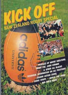 RUGBY BOOK - "Kick Off - New Zealand Rugby Special" edited by John ...