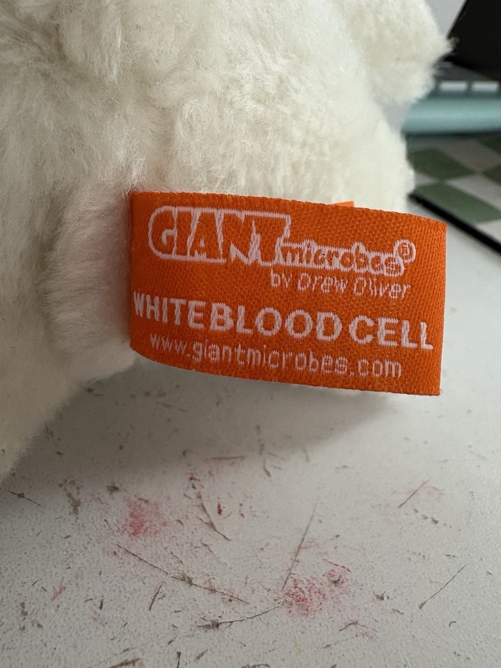 Giant Microbes White Blood Cell (No Tag) Plush Toy | eBay