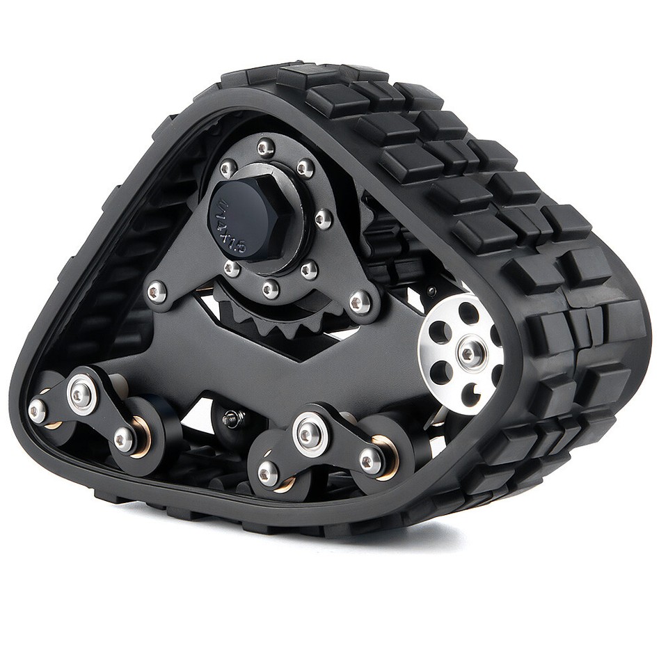 Snow Tracks Wheels For 1/10 RC Axial SCX10 TRX4 Offroad Crawler Car ...