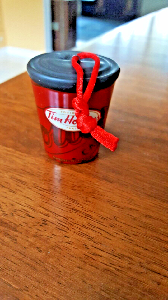 TIM HORTONS MINI CERAMIC TAKE OUT COFFEE CUP ORNAMENT | eBay