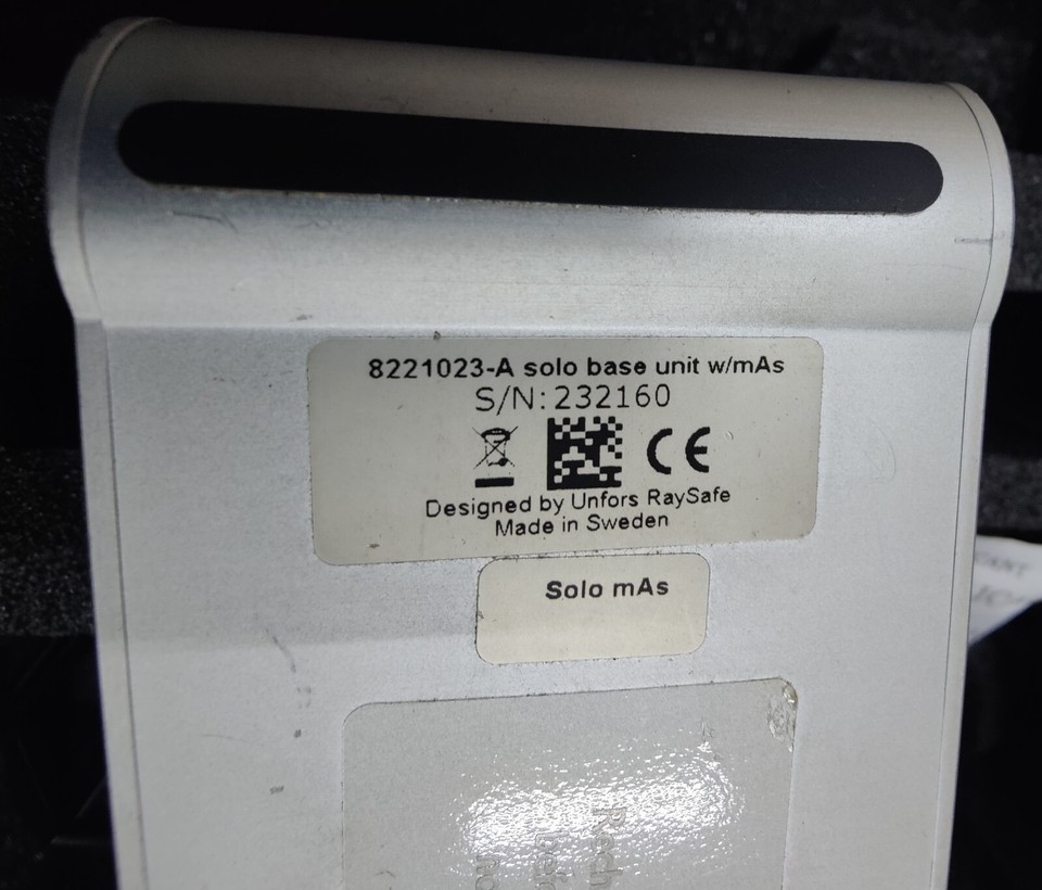 Unfors RaySafe Solo mAs 8221023-A Solo Base Unit w/mAs | eBay