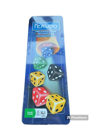 RARE 2009 Perudo The Classic Game of Liar's Dice Collector's Tin SEALED ...