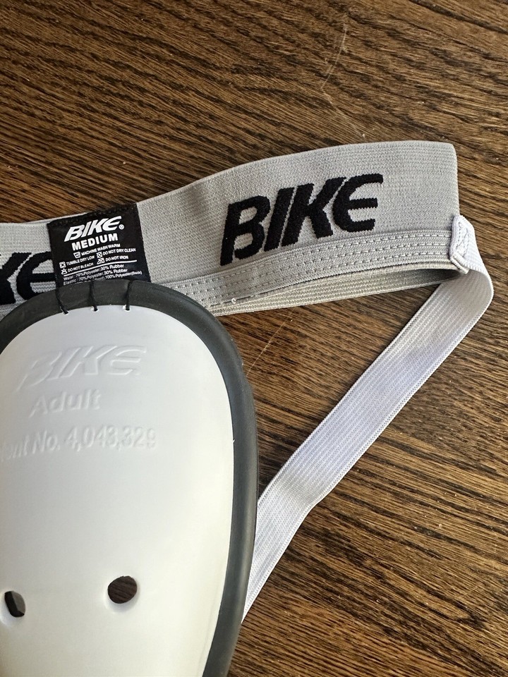 BIKE Jockstrap 2” Waistband Athletic Supporter Protective Cup NEW S M L ...