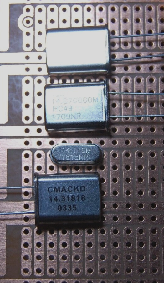 The 20m CW / SSB Pack - Quartz Crystal Resonator HC49/U Amateur Radio ...