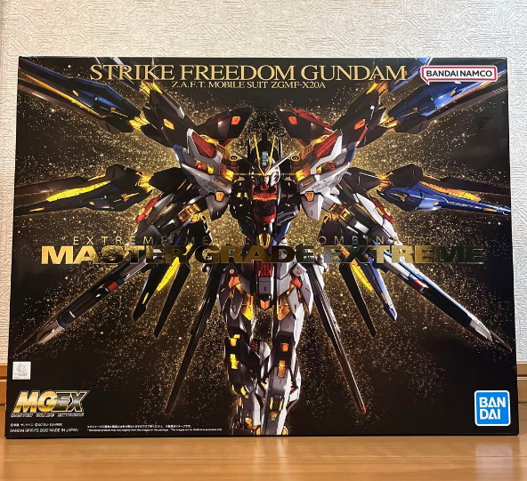 MG EX 1/100 ZGMF-X20A Strike Freedom Gundam MGEX Model Kit Bandai From ...