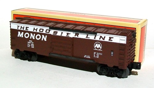 LIONEL 6-19289 (6464-197) MONON HOOSIER LINE BOXCAR - USA MADE | eBay