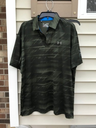 Under Armour Mens Polo Shirt 1253479 ''railway equipment co logo" size ...