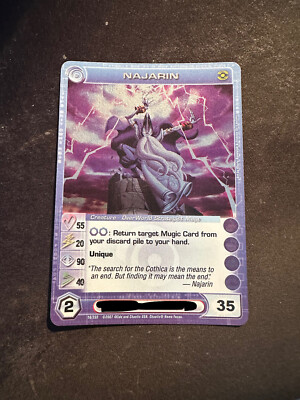 Najarin - Rare - Chaotic Card - Dawn of Perim 'Max Energy' | eBay