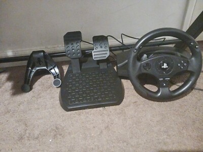 Thrustmaster T80 Playstation PS3 PS4 Racing Steering Wheel & Pedals | eBay