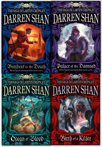 Darren Shan Series Collection: The Saga of Larten Crepsley 4 Books Set ...