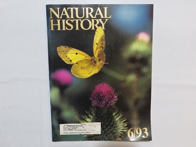 Natural History Magazine 1993 June 2W | eBay