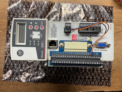 Allen Bradley 2097-V32PR0-LM A Kinetix 350 AC + 2097-TB1 terminal block ...