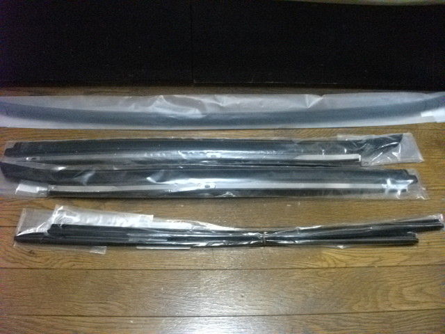 JDM Toyota Ae86 OEM Trueno Levin Outside Quarter Window Molding Set 3 ...