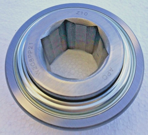 Premium W208PP21 AG Bearing 1-1/4" Hex Bore for Baler AE46606 HPC104TPA ...