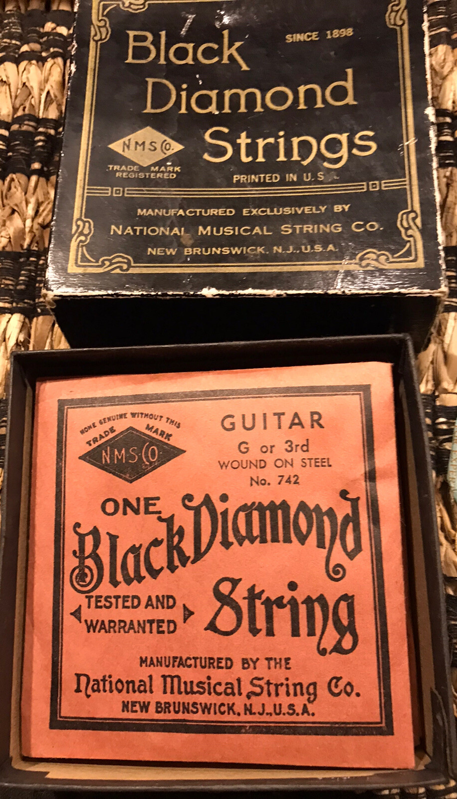 Black Diamond guitar Strings 7 X G Strings & 5 Banjo 4th Strings | eBay
