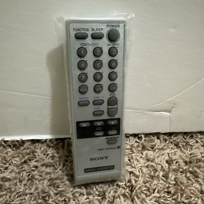 GENUINE SONY RMT-CS350A AUDIO SYSTEM REMOTE - CFD-S350L CFD-S350 - NEW ...