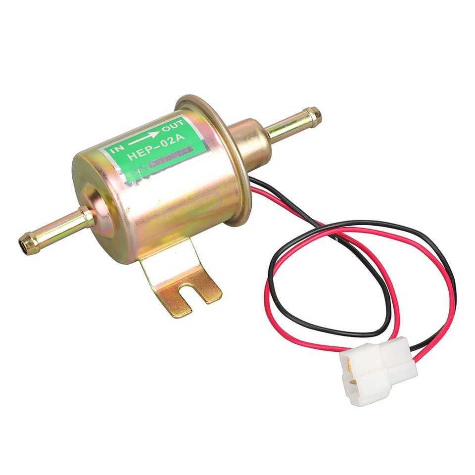 Inline Fuel Pump 12v Electric Transfer Low Pressure Gas Diesel Fuel ...
