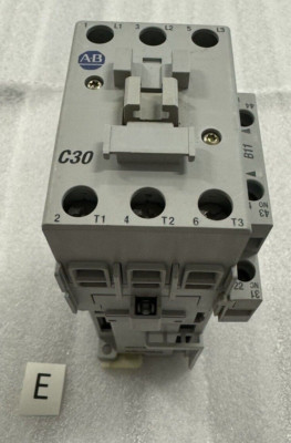 100-C30D*00 SER.B Allen Bradley CONTACTOR 24VDC COIL 100C30D00 W/ 100-S ...