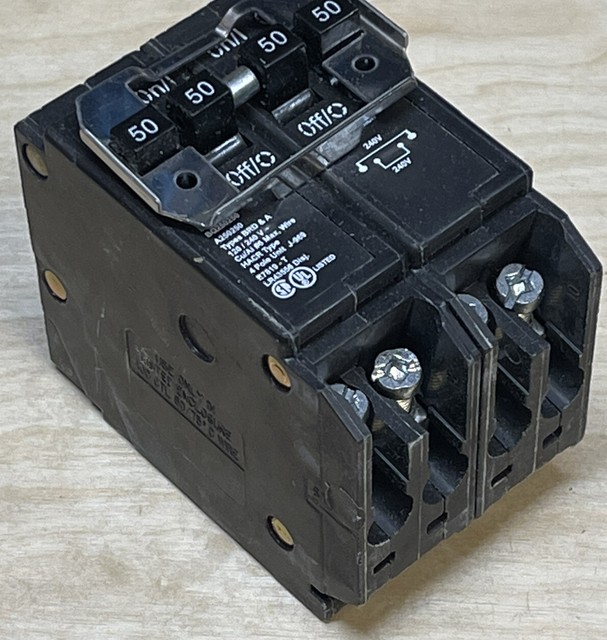Eaton BR 50-amp Quad Circuit Breaker (BQ250250) for sale online | eBay