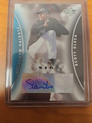 2006 Topps Co-signers Scott Olsen Solo Sigs Autograph | eBay