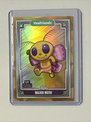 2025 Topps Chrome VeeFriends Major Moth Gold Refractor /50 | eBay