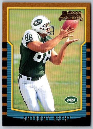 2000 Bowman Anthony Becht #184 New York Jets Football Card | eBay