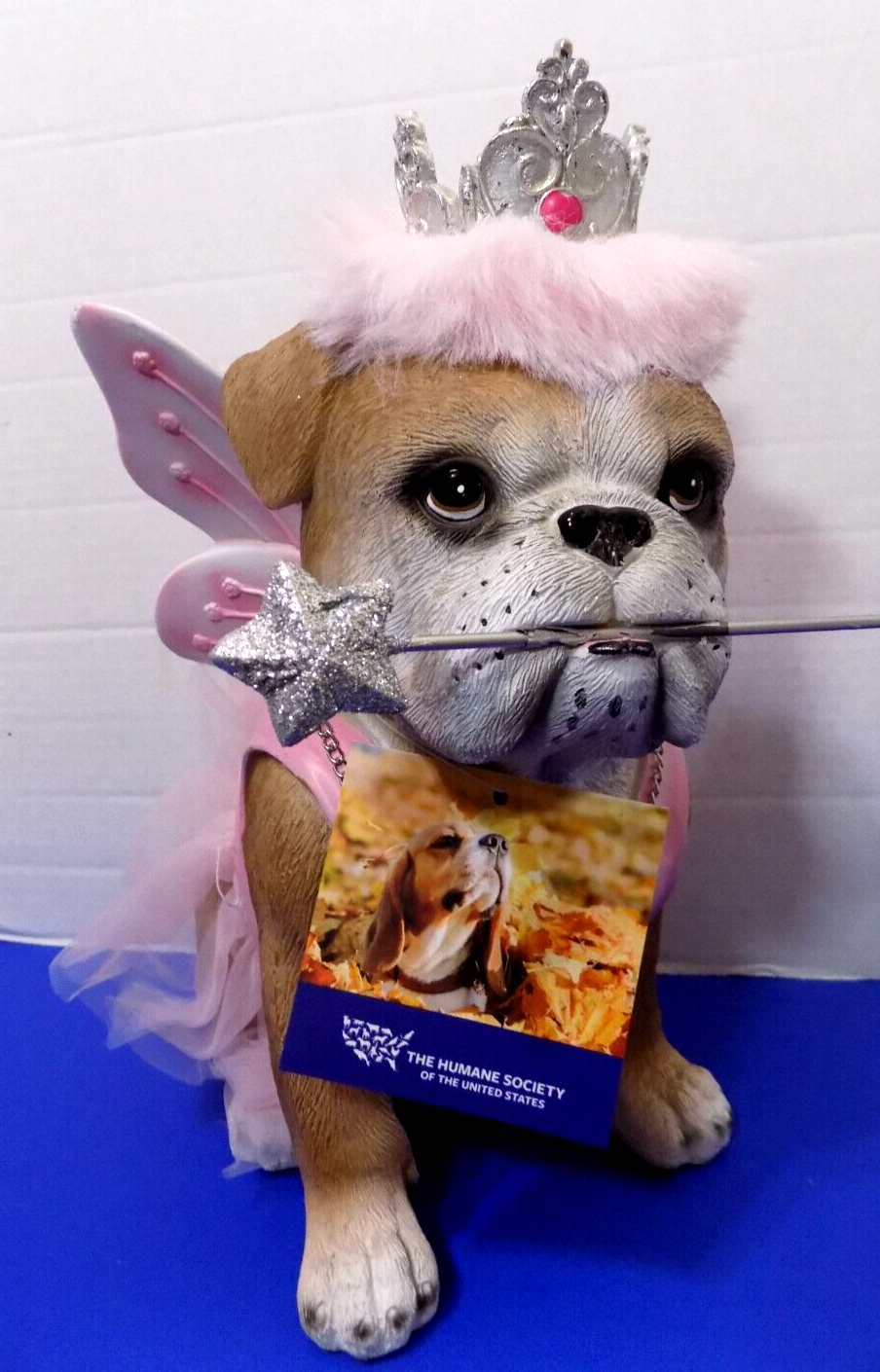 NEW Halloween Bulldog Fairy Princess Ballerina Dogs Pink Puppy Dog Girl ...