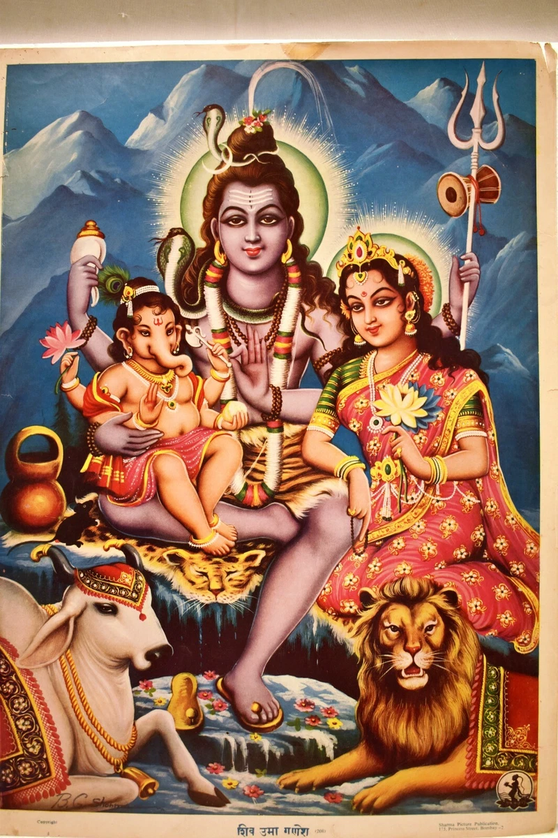 Shiva And His Family