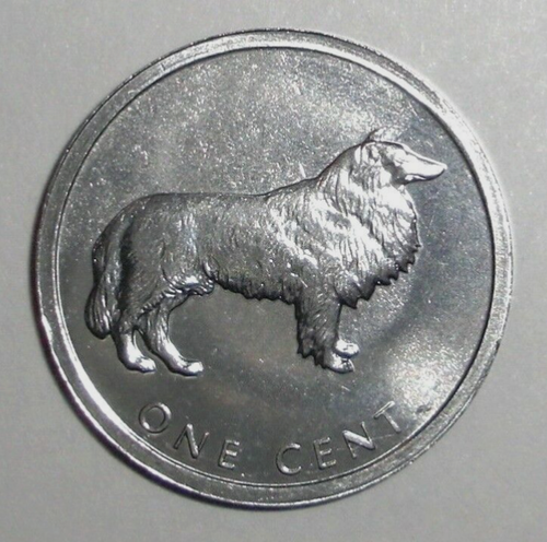 2003 Cook Islands 1 cent Coin, Lassie, Collie, dog animal wildlife | eBay