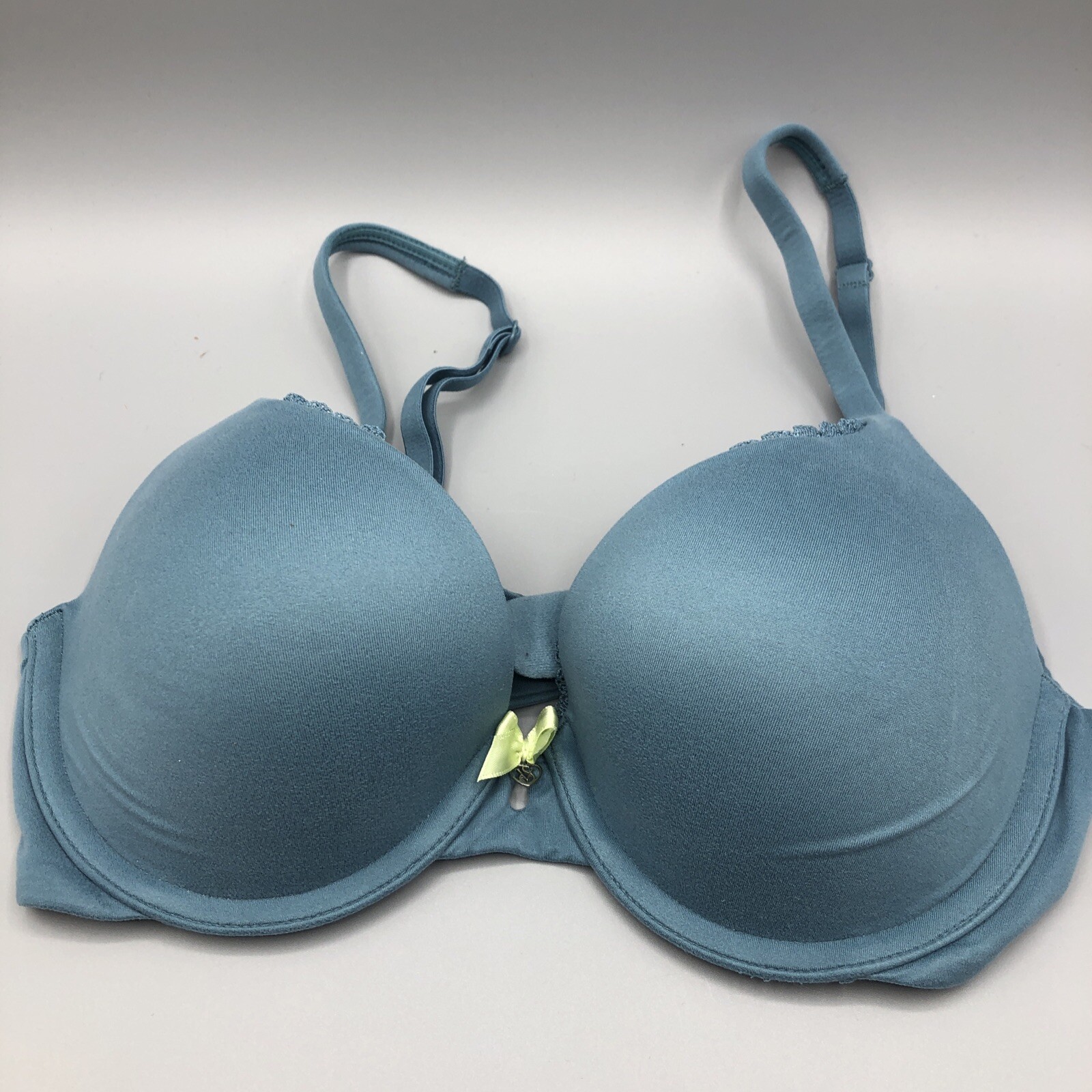 Victorias Secret Body By Victoria Perfect Shape Bra 32C Slate Blue | eBay