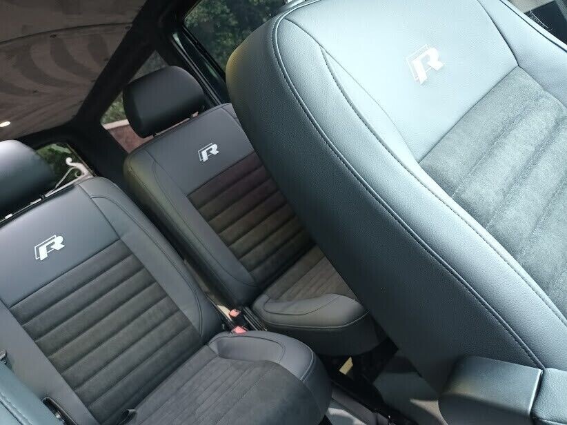 VW Volkswagen T5 T6 Transporter Kombi Shuttle - Alcantara Leather R ...