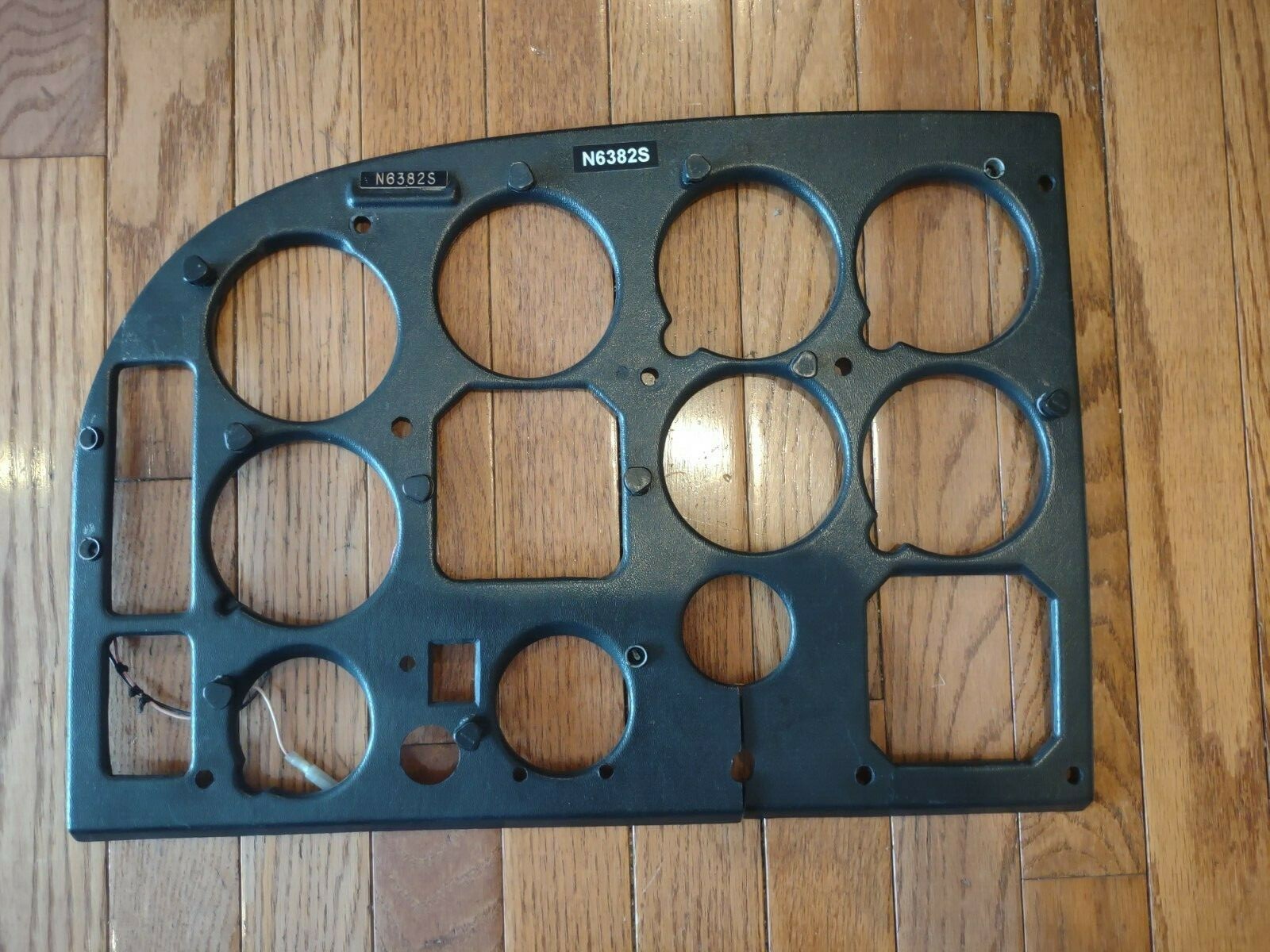 Cessna 182T Plastic Instrument Panel Cover (factory with Post lights ...