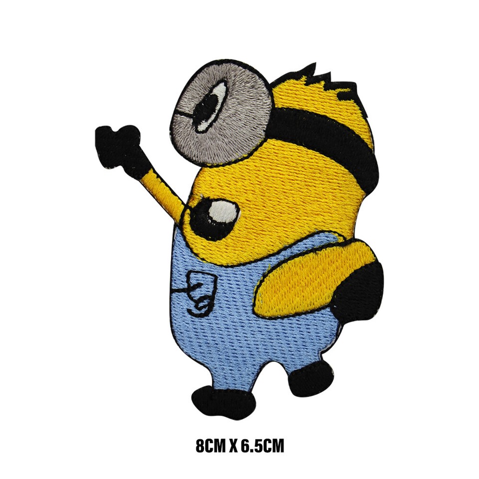 Cartoon Character Iron/Sew On Patch Badge Embroidered Appliques For ...