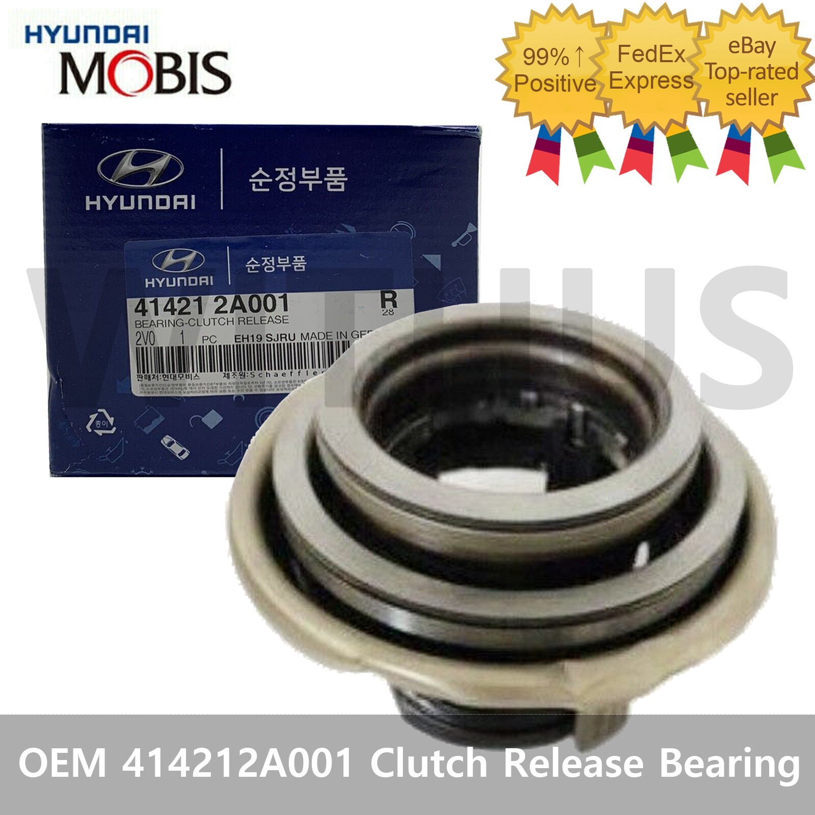 OEM 414212A001 Clutch Release Bearing for Hyundai Veloster 12-17 ...