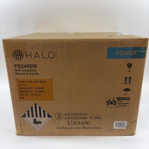 New HALO PS 2400w Power Station HAL-PST-0018 | eBay