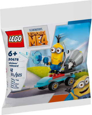 LEGO Despicable Me 4 Minions Jetboard Polybag 30678 (SEALED) | eBay