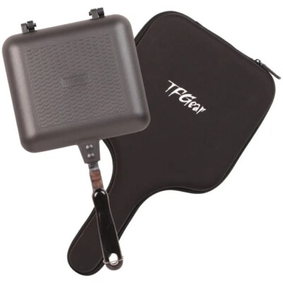 TF Gear XL Camping Sandwich Toaster Grill & Case Carp Fishing Toastie ...