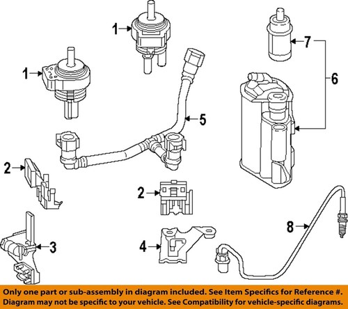 MERCEDES OEM 16-17 C63 AMG-Vapor Canister Purge Valve 2054708701 | eBay