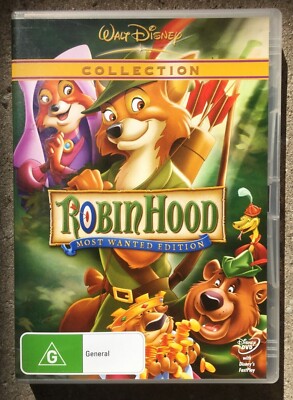 Robin Hood (Classic 1973 Disney Collection) Most Wanted Edition DVD AS ...