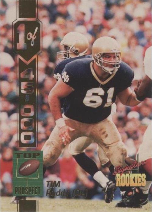 1994 Signature Rookies Tim Ruddy #50 for sale | eBay