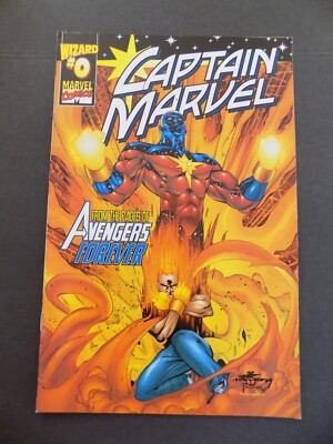 Marvel Wizard #0 Captain Marvel | eBay