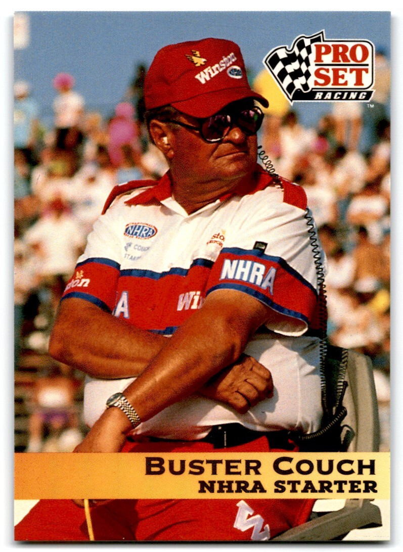 1992 Pro Set NHRA Buster Couch #181 | eBay