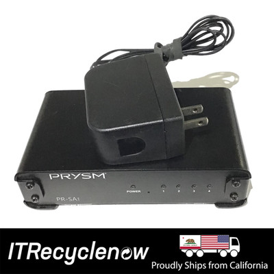 Prysm System PR-SA1 QuadLynk 4x HDMI 1x RJ-45 1xDC-IN 1080p w/ Power ...
